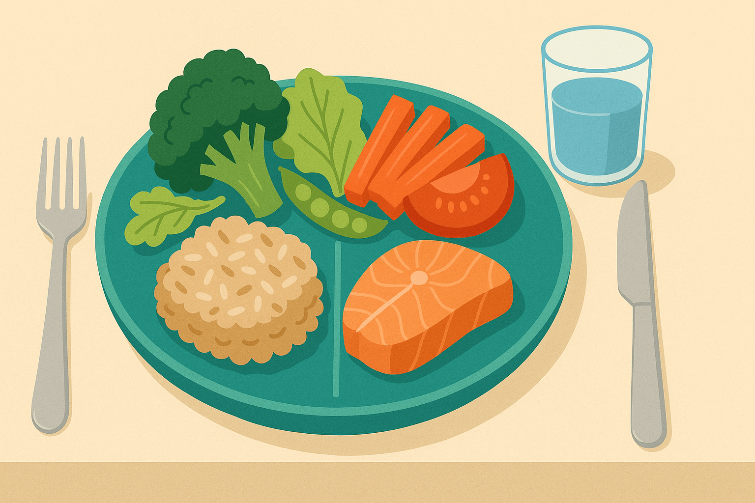 How to Build a Balanced Plate Without Calorie Counting - No Fluff ...